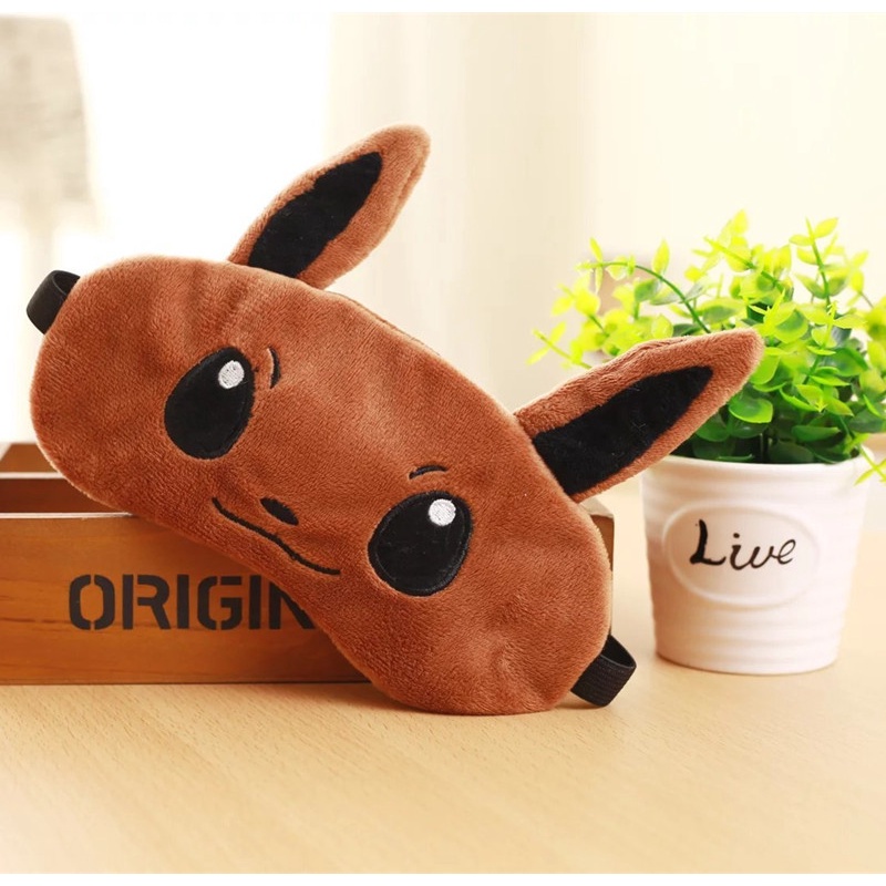 hade Eye Patch Soft Portable Squirtle Figures Blindfold Cosplay Pikachu ...