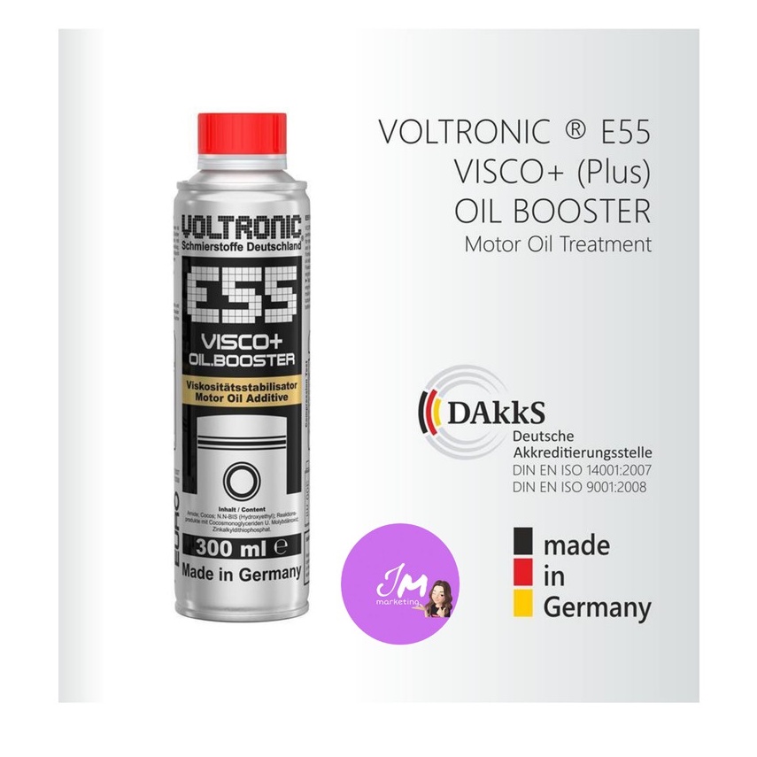 VOLTRONIC E55 Visco +(Plus) Oil Booster (300ML) | Shopee Malaysia