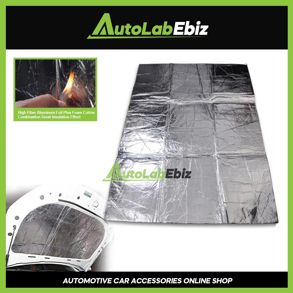 Car-Styling Car Hood Engine Firewall Heat Mat Sound Insulation Shield ...