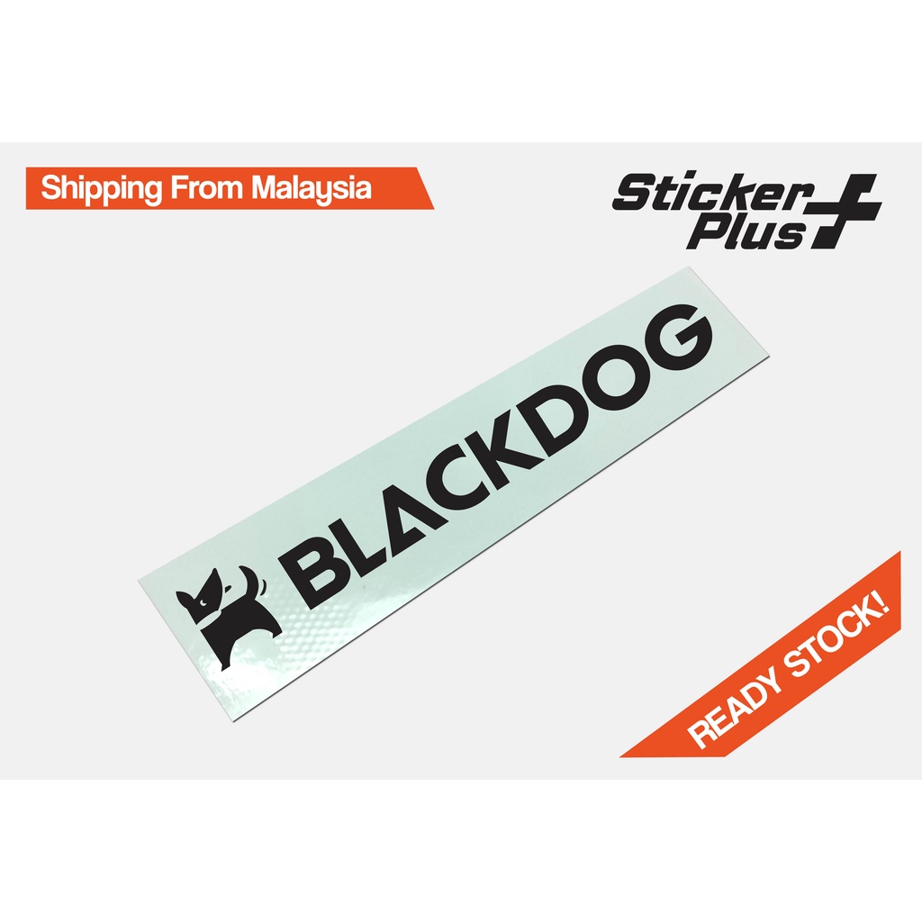 Blackdog Camping Logo Sticker | Shopee Malaysia