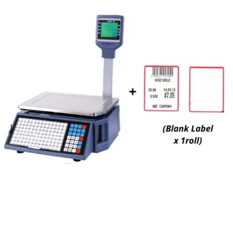 Ashica RLS1100 Barcode Label Weighing Scale (Up to 30kg) | Shopee Malaysia