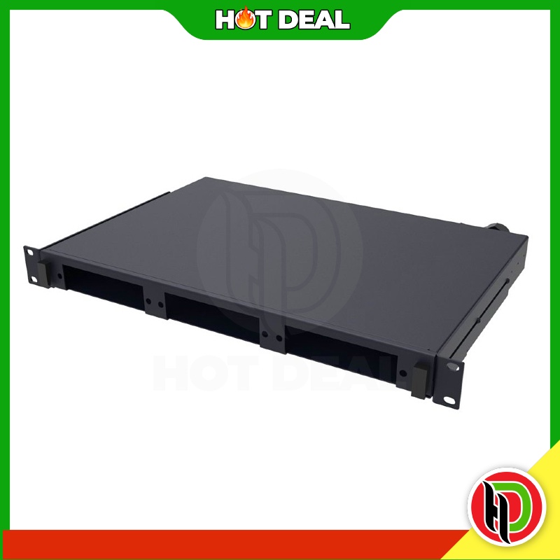 Hotdeal Commscope (760241725) 1U Empty Fiber Optic Panel - support up ...