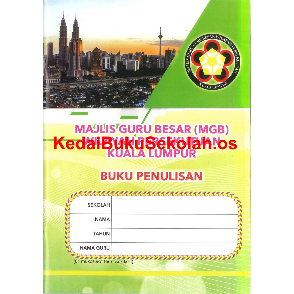 BUKU PENULISAN A4 MGB WPKL @ KOPERASI KEDAI BUKU SEKOLAH KPM | Shopee ...