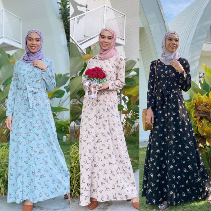 DIYA BUTTON DRESS DIYA BUTTON DRESS | Shopee Malaysia