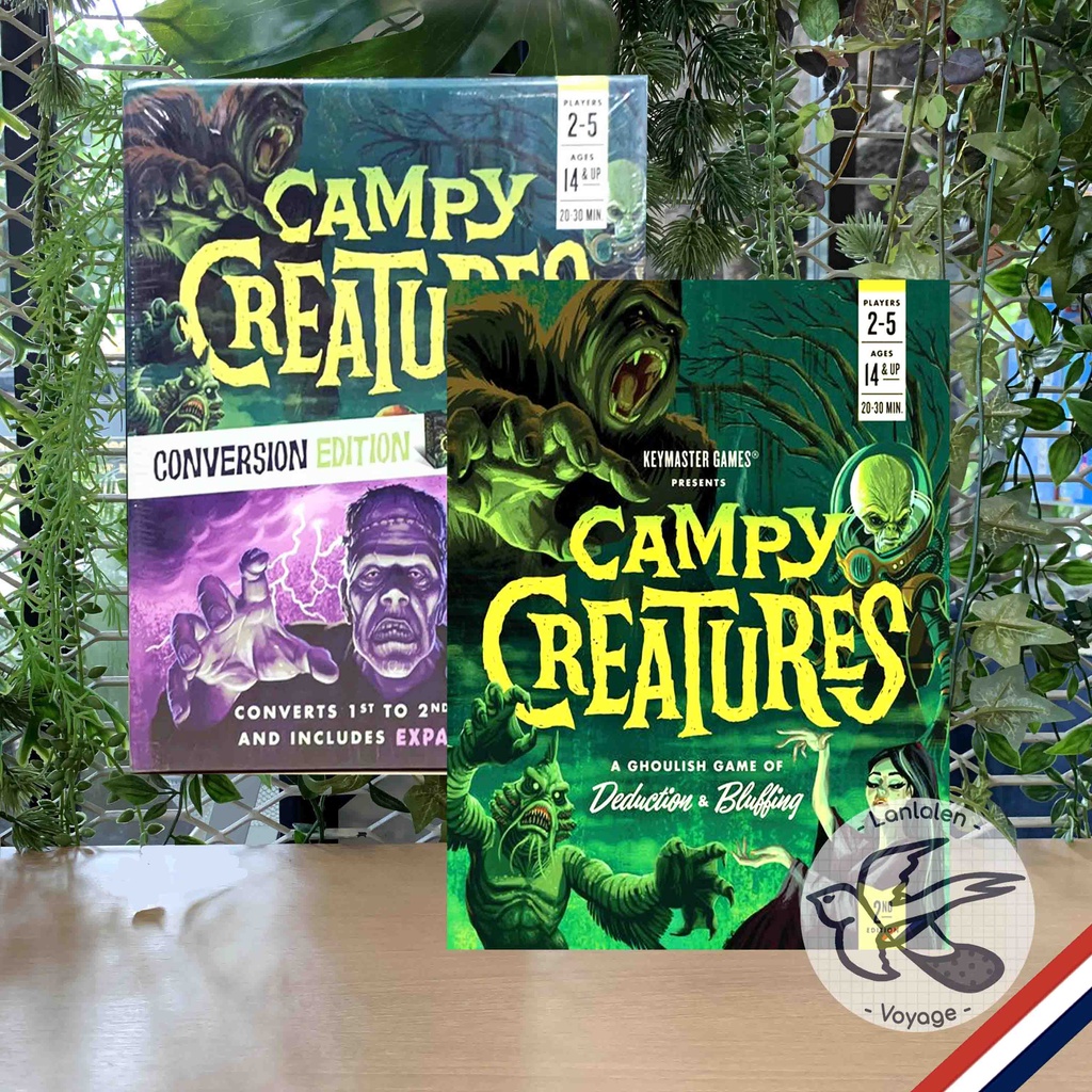 Campy Creatures 2nd Edition/Conversion [Boardgame] | Shopee Malaysia