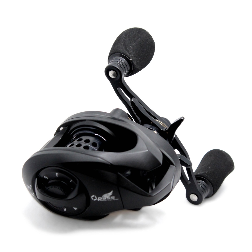 OPASS Fishing reel LIGHT BFS72L Left Baitcasting Reel with Free Gift ...