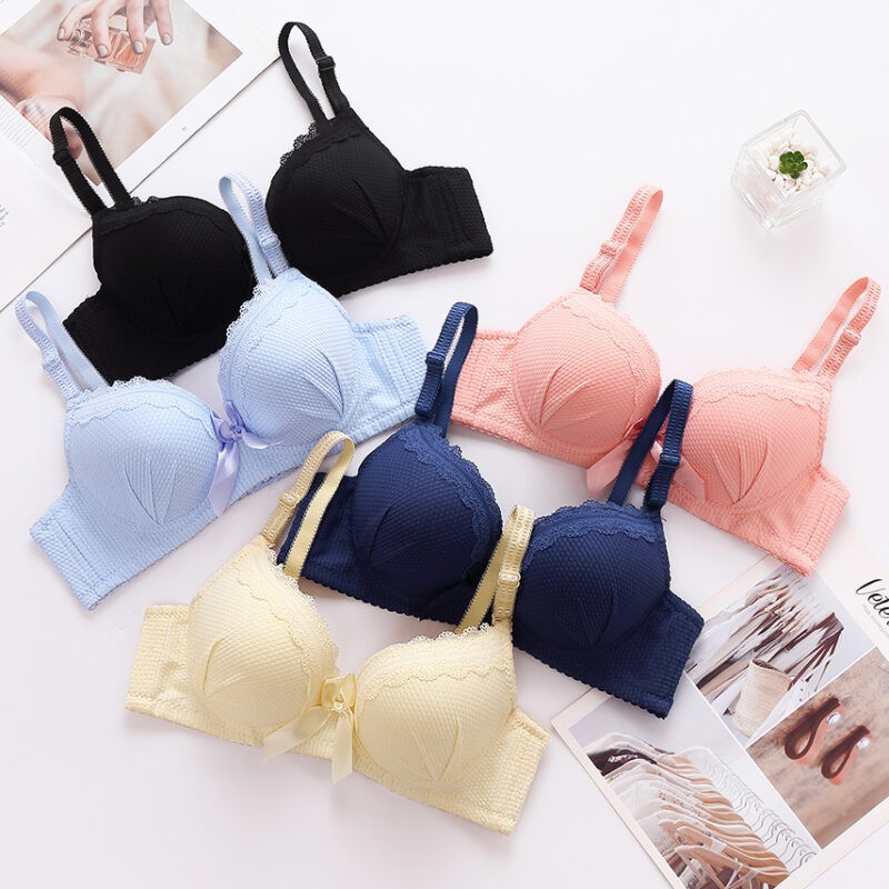 COSBOO Wireless Bra Lace Honeycomb Mesh / Coli Wanita Besi Sikit Lace ...