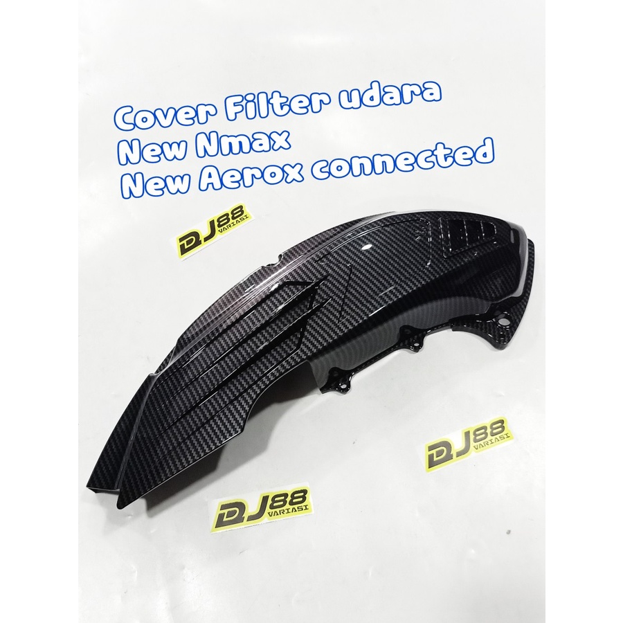 Carbon new nmax air filter Cover | New aerox 155 air filter cover ...