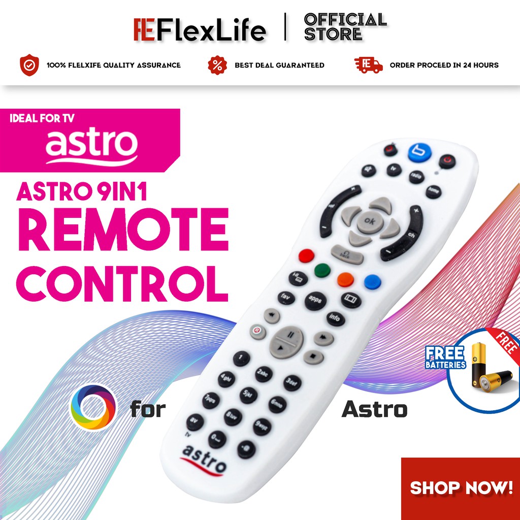 Astro 9 in 1 Remote Control For Astro Beyond/Astro Beyond PVR/Astro ...