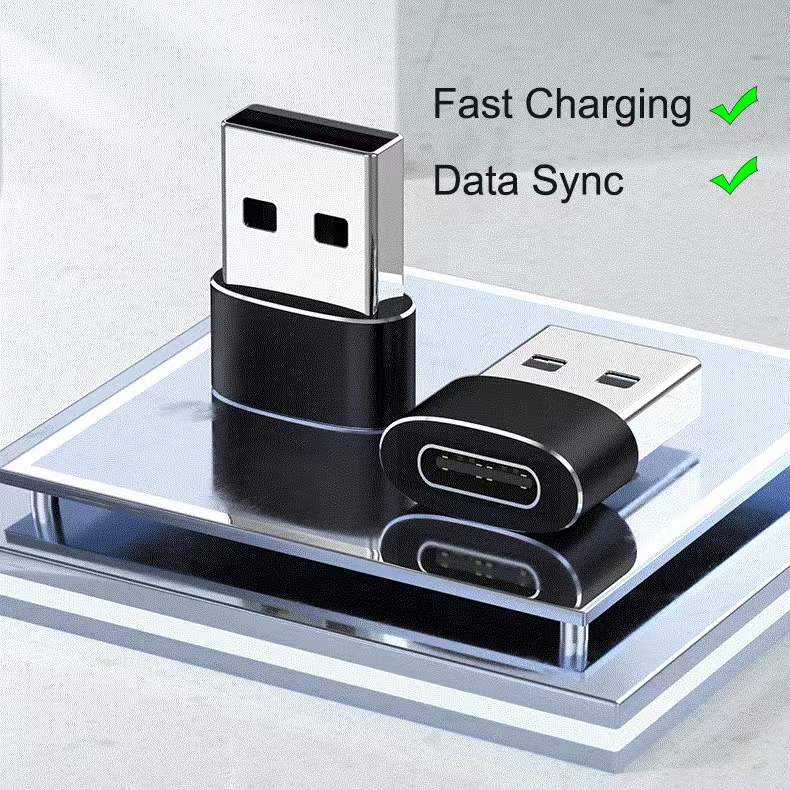 USB Male to Type C Female OTG Adapter Converter for PC Computer USB OTG ...