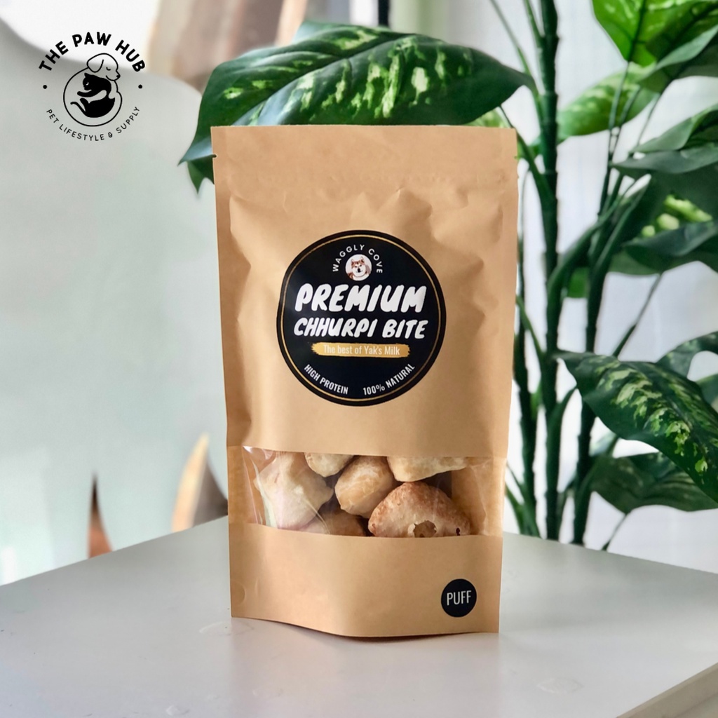 WAGGLY COVE Chhurpi Bite Yak Chew - Puff 50g | Dog 泥泊尔牦牛泡芙 - 狗狗 ...