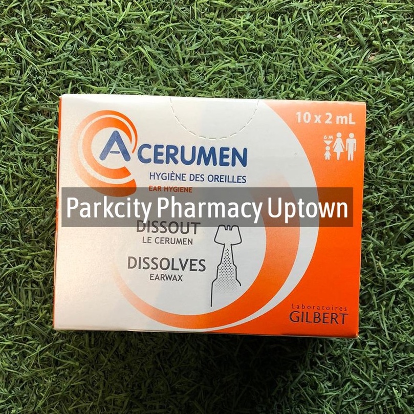 A-Cerumen Ear Hygiene Ear Wax Softener Drops 2ml x 10s 2519 | Shopee ...