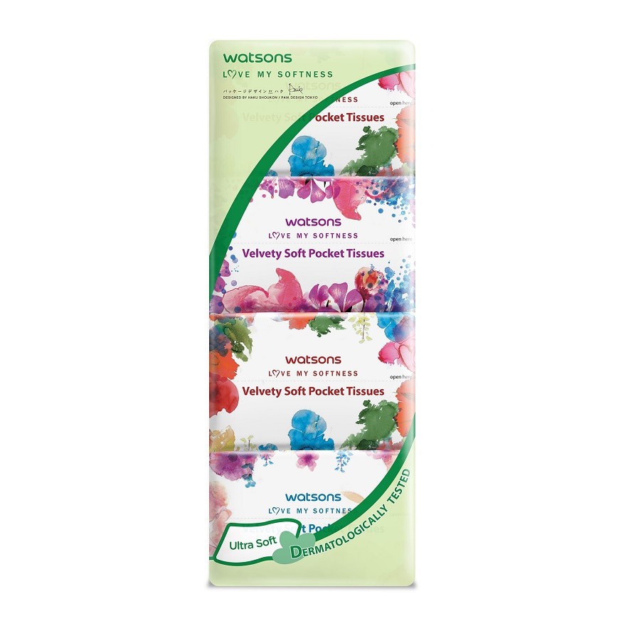 Watsons Pocket Tissue (2 ply x 10s x 32 packs) | Shopee Malaysia