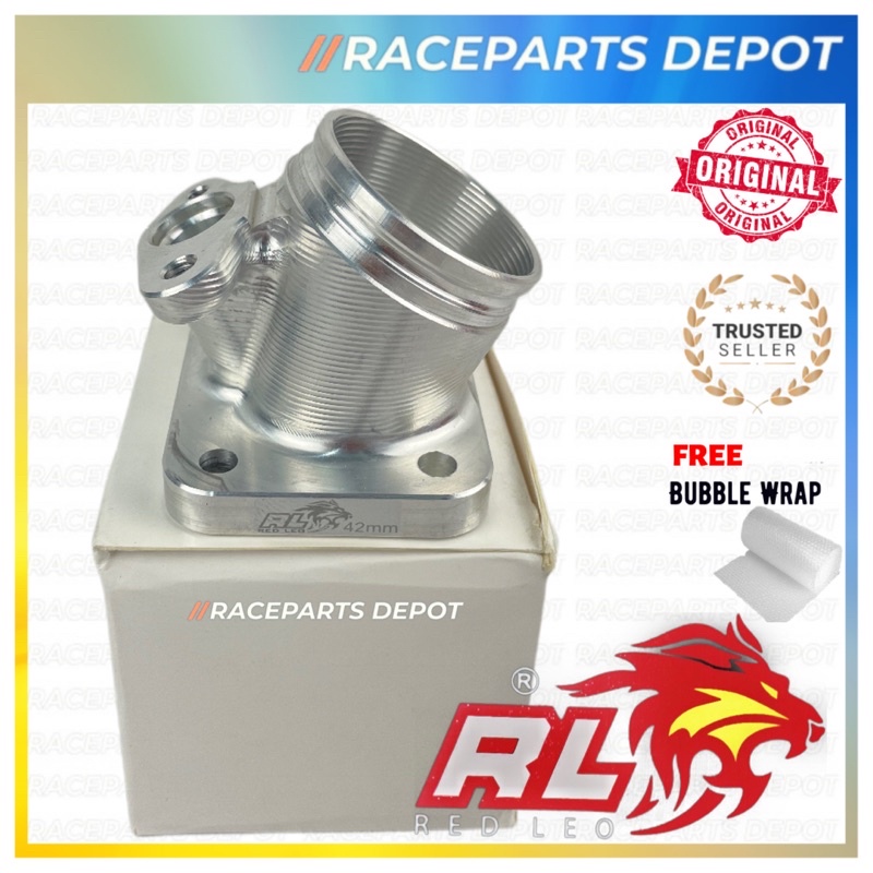 RED LEO Intake Billet Cnc 42mm | Shopee Malaysia