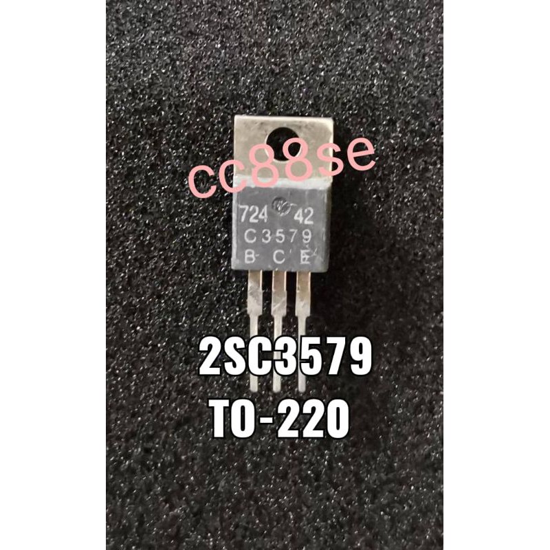 2SC3579 C3579 TO-220 N-CHANNEL TRANSISTOR | Shopee Malaysia