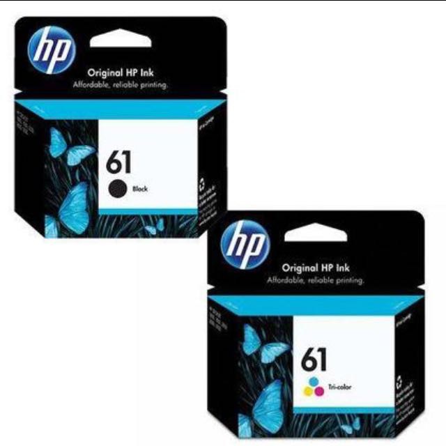 HP 61 Black / HP 61 TRI-Color Original Ink Cartridge | Shopee Malaysia