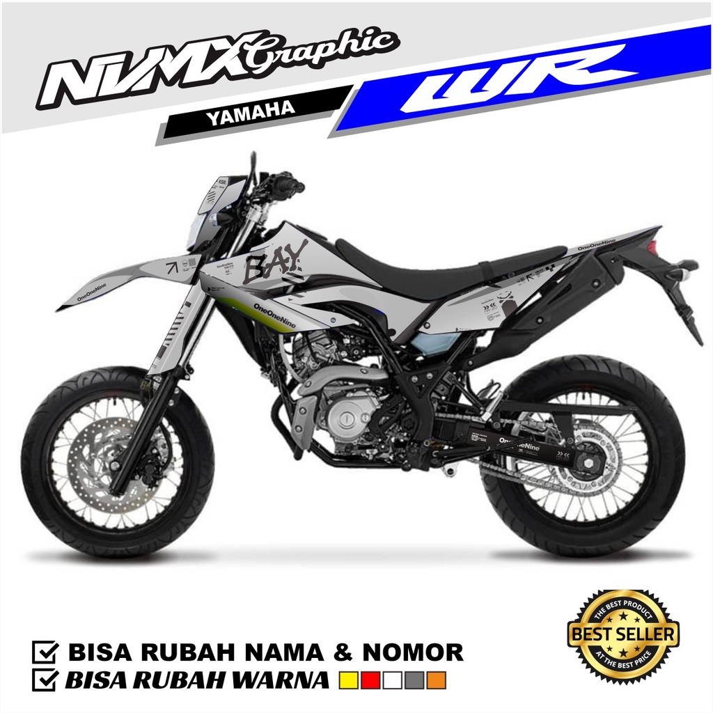 Yamaha WR 155 SUPERMOTO STICKER DECAL | Shopee Malaysia