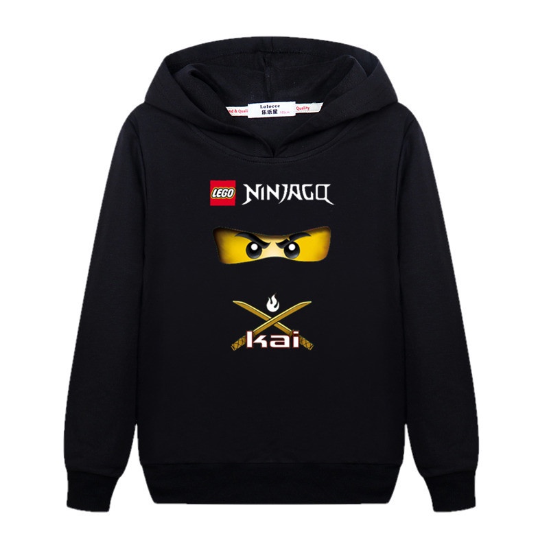 LEGO Ninjago Kid Hoodie Long Sleeve Cotton Jacket Boy Cartoon Clothes ...