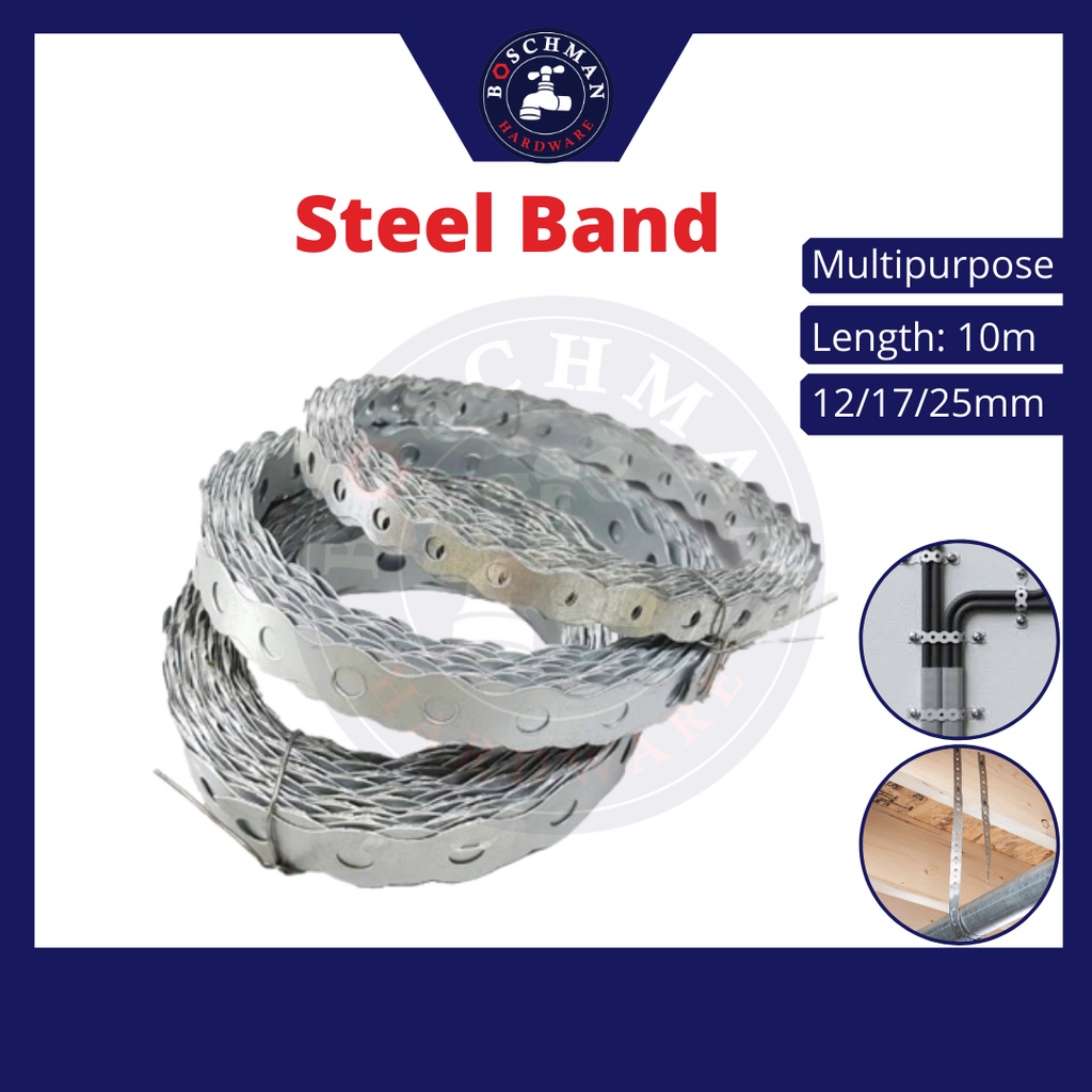 10 meter Multi Purpose Steel Band Low Duty Heavy duty Bend Cable Ties ...