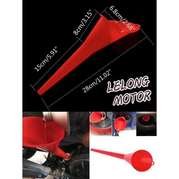 Motorcycle Car Refueling Funnel Gasoline Engine Oil Additive Motorcycle ...