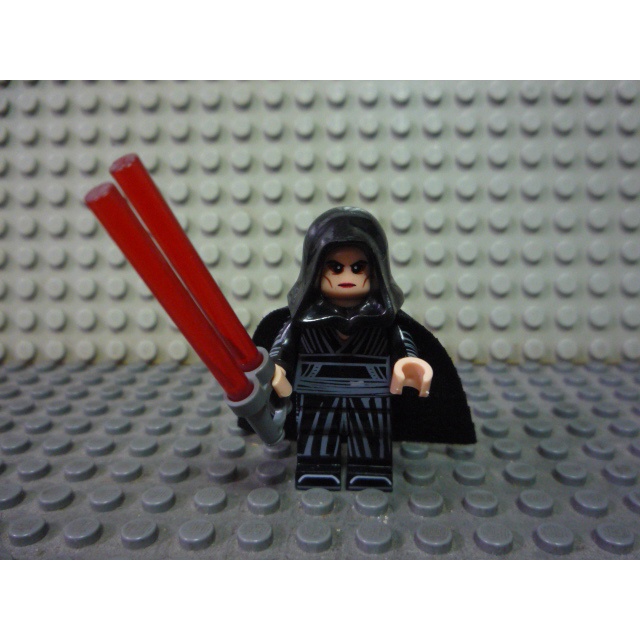 Custom Lego Star Wars - Dark Side Rey w/Dual Lightsaber Mini Figure ...