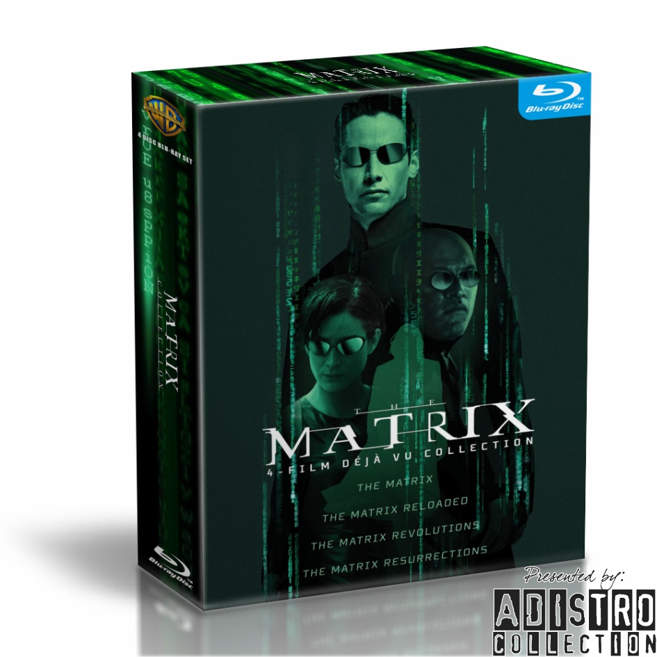 The MATRIX Blu-Ray Film BOX SET COMPLETE Edition | Shopee Malaysia