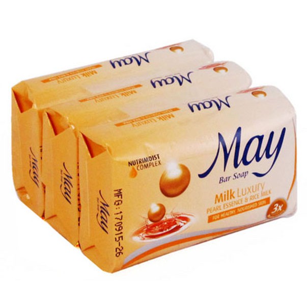May Soap-Luscious Milk (85g x 3's) | Shopee Malaysia