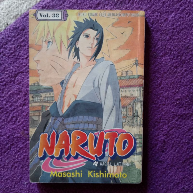 Naruto Vol 38 Comic by Masashi Kishimoto | Shopee Malaysia
