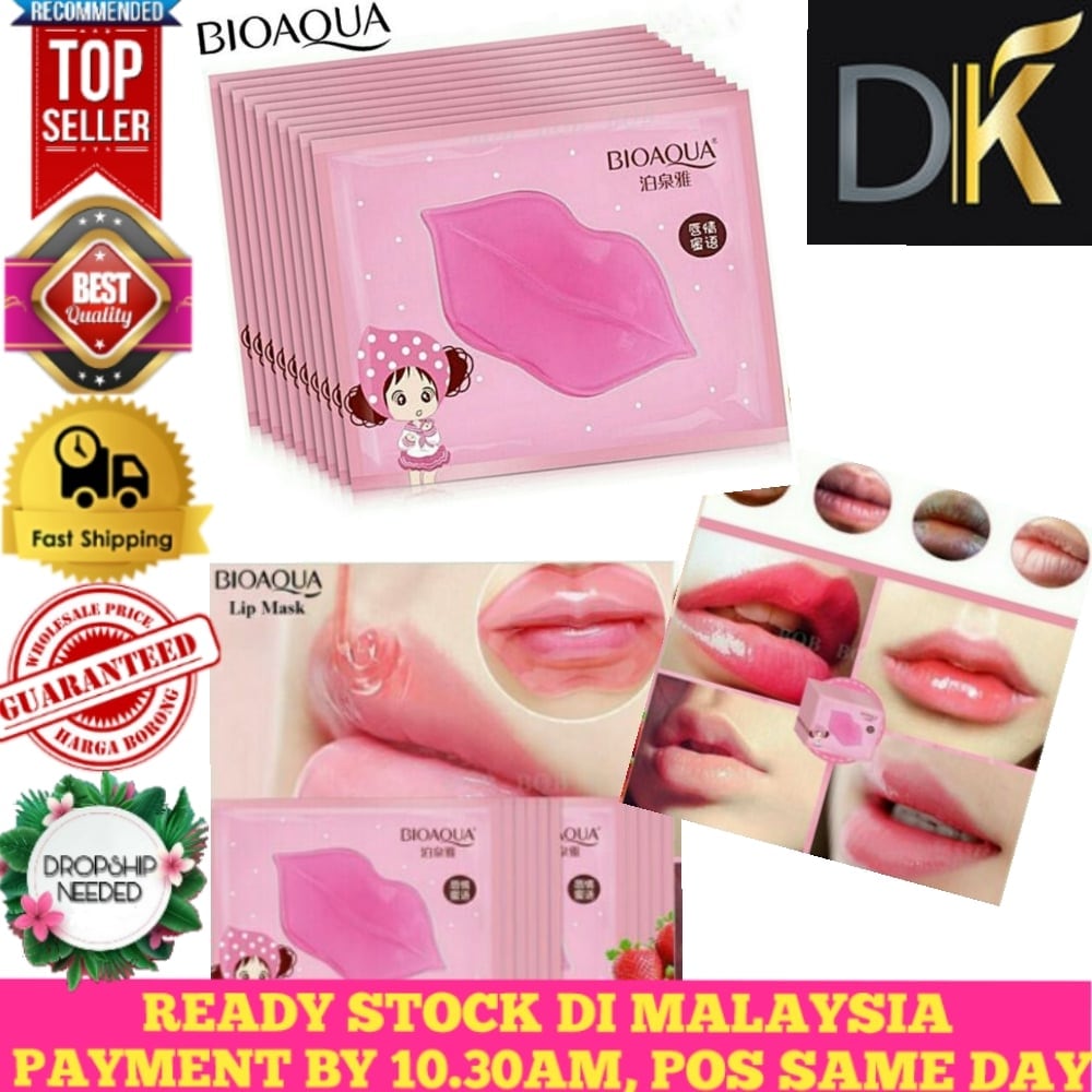 BIOAQUA 【100%Original】Lip Mask Collagen Nourishing Hydrating Beauty Lip ...