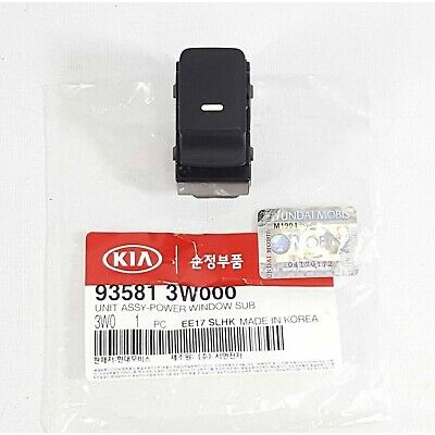 POWER WINDOW SUB SWITCH - FRONT LEFT / REAR LEFT & RIGHT (GENUINE PARTS ...