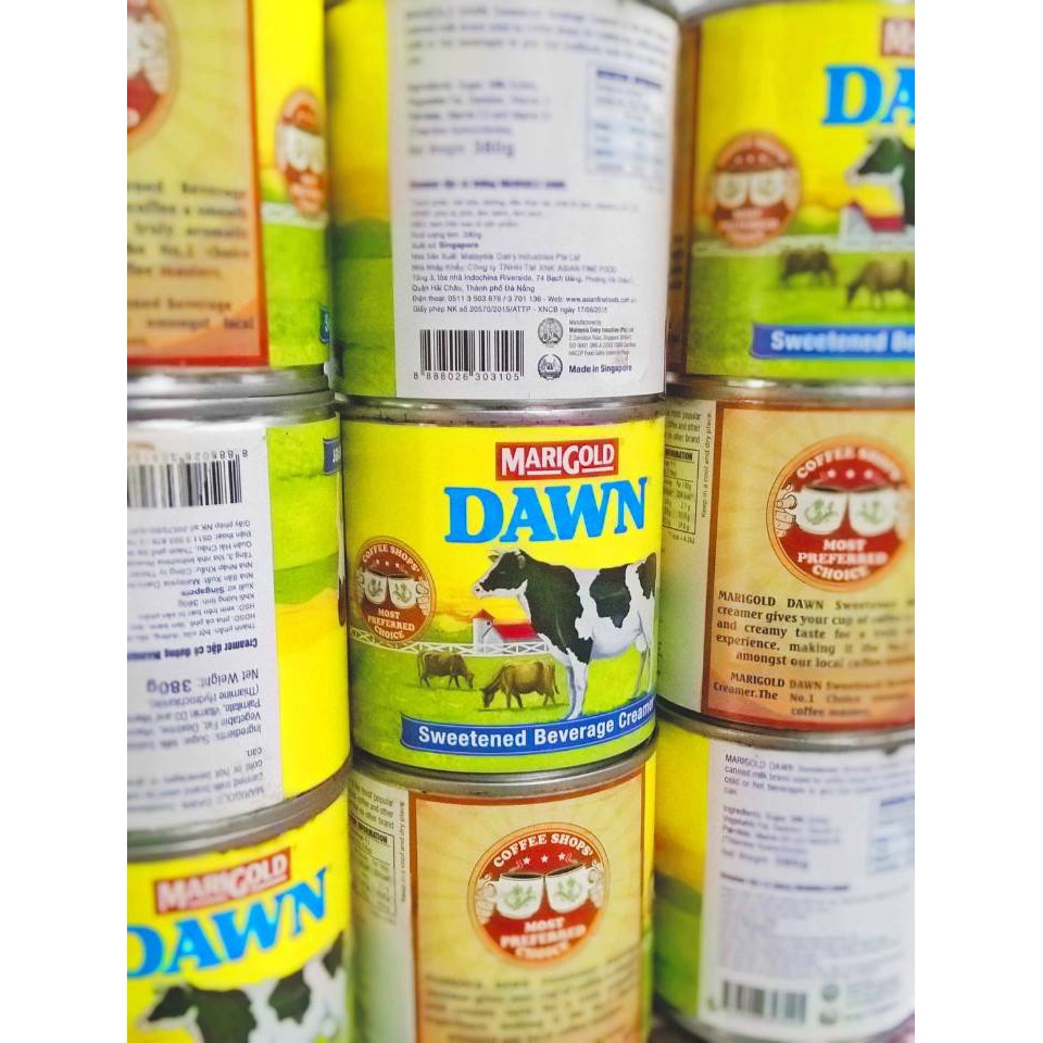 Dawn condensed milk imported from Singapore 380gr box | Shopee Malaysia
