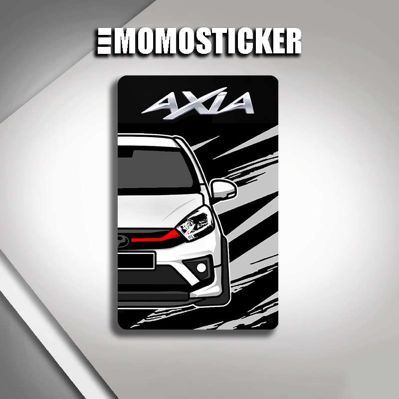 PERODUA AXIA / Touch n Go Sticker / TNG STICKER / Card Skin Sticker ...