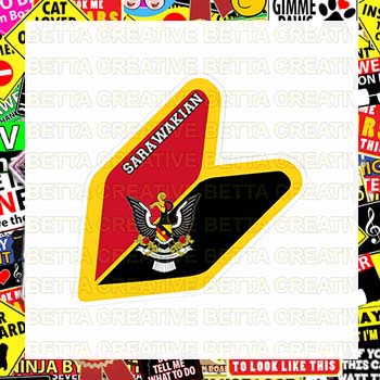 JDM Sarawak JT - Car Sticker / Bumper Sticker | Shopee Malaysia