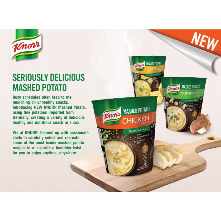 KNORR Mashed Potato Cup | Shopee Malaysia
