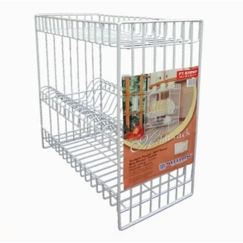 3 Stacking Plate Rack Ironline modelline + Spoon Holder / anti-Rust ...