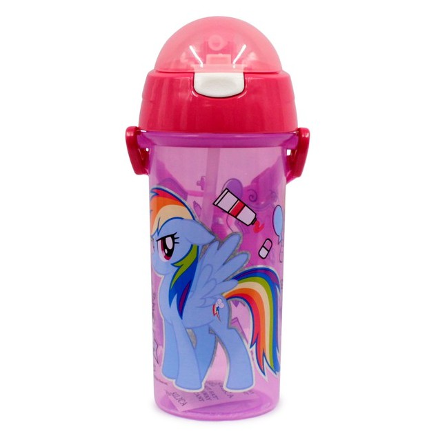 600ML Disney Frozen & My Little Pony Water Bottle Drinking Bottle Botol ...