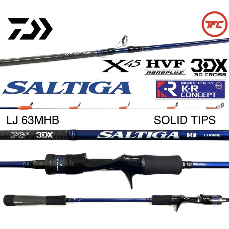 2021 DAIWA Saltiga SF CJ LJ Jigging Rod Baitcast Overhead Spinning BC | Shopee Malaysia