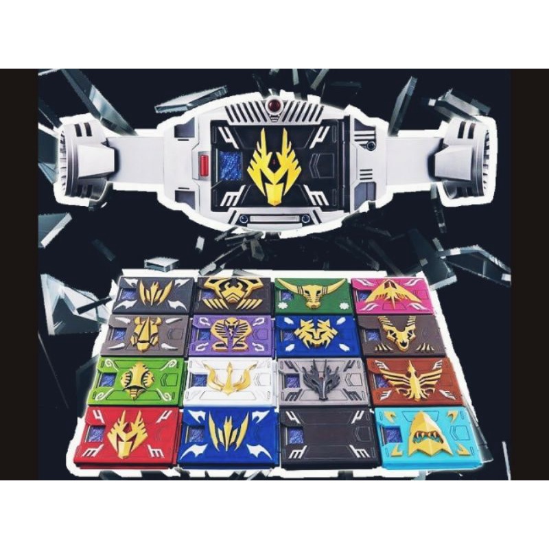 BANDAI Complete Selection Modification V-Buckle csm Kamen Rider Ryuki ...