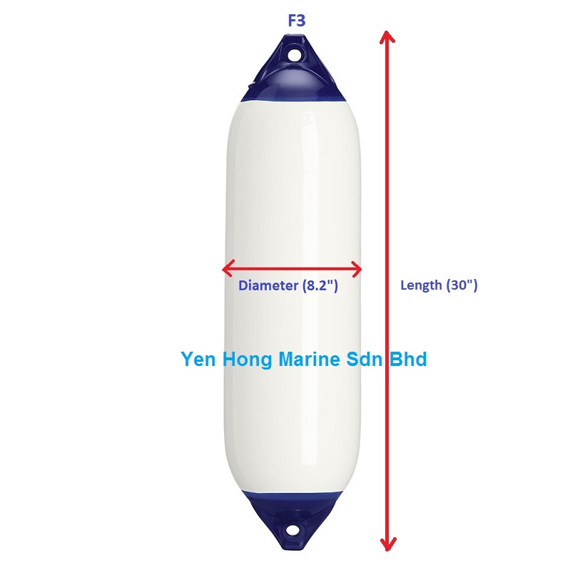 F3 Polyform Fenders 8.2" x 30", Made in USA | Shopee Malaysia