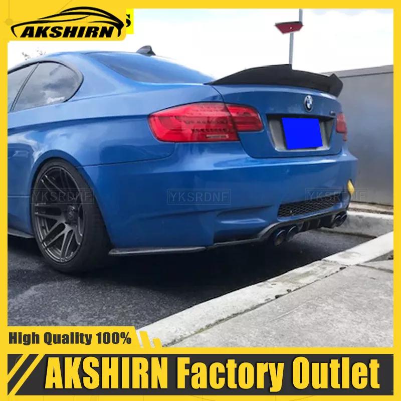 PSM Style Carbon Color Rear Roof Spoiler Trunk Lip Boot Wing For BMW ...