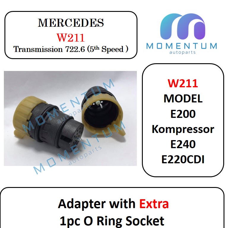 Mercedes Benz Adapter Extra 1 Piece o Ring Socket Transmission 722.6 ...