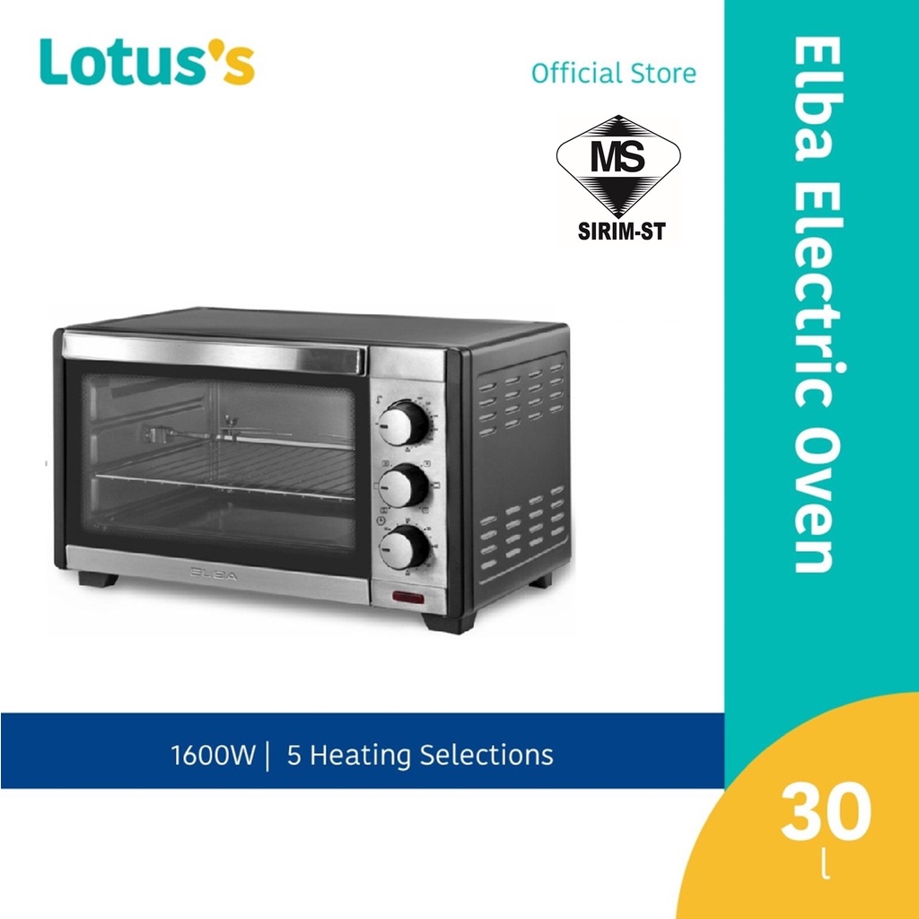 Elba 30L Electric Oven EEO-D3017 (BK) | Shopee Malaysia