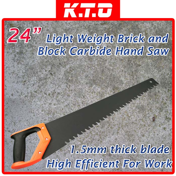 24" LIGHT WEIGHT BLOCK HAND SAW STONE CUTTER CONCRETE SAW | Shopee Malaysia