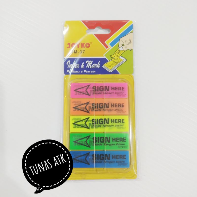 Joyko INDEX & MARK IM-37 (SIGN HERE) | Shopee Malaysia