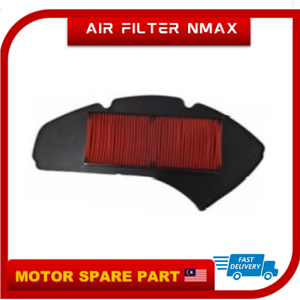 (100% ORIGINAL)YAMAHA NMAX N-MAX 155 Yamaha Aerox / NVX 155 AIR FILTER ...
