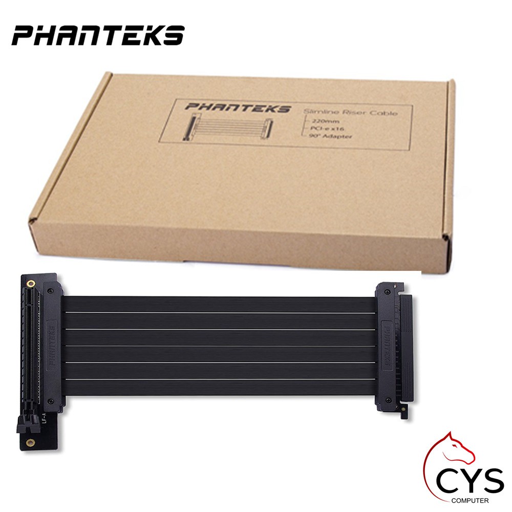 PHANTEKS VERTICAL GPU PCIE 3.0 EXTENDER RISER 220MM | Shopee Malaysia