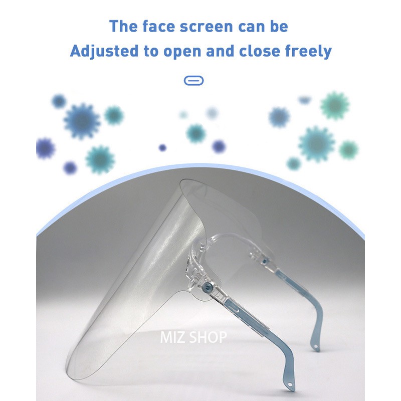 ReadyStock Protective Face Shield Anti Fog Adjustable transparent HD ...