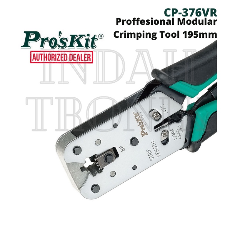 Pro'sKit CP-376VR Modular Stripping Cutting Crimping Tool Crimper RJ45 ...