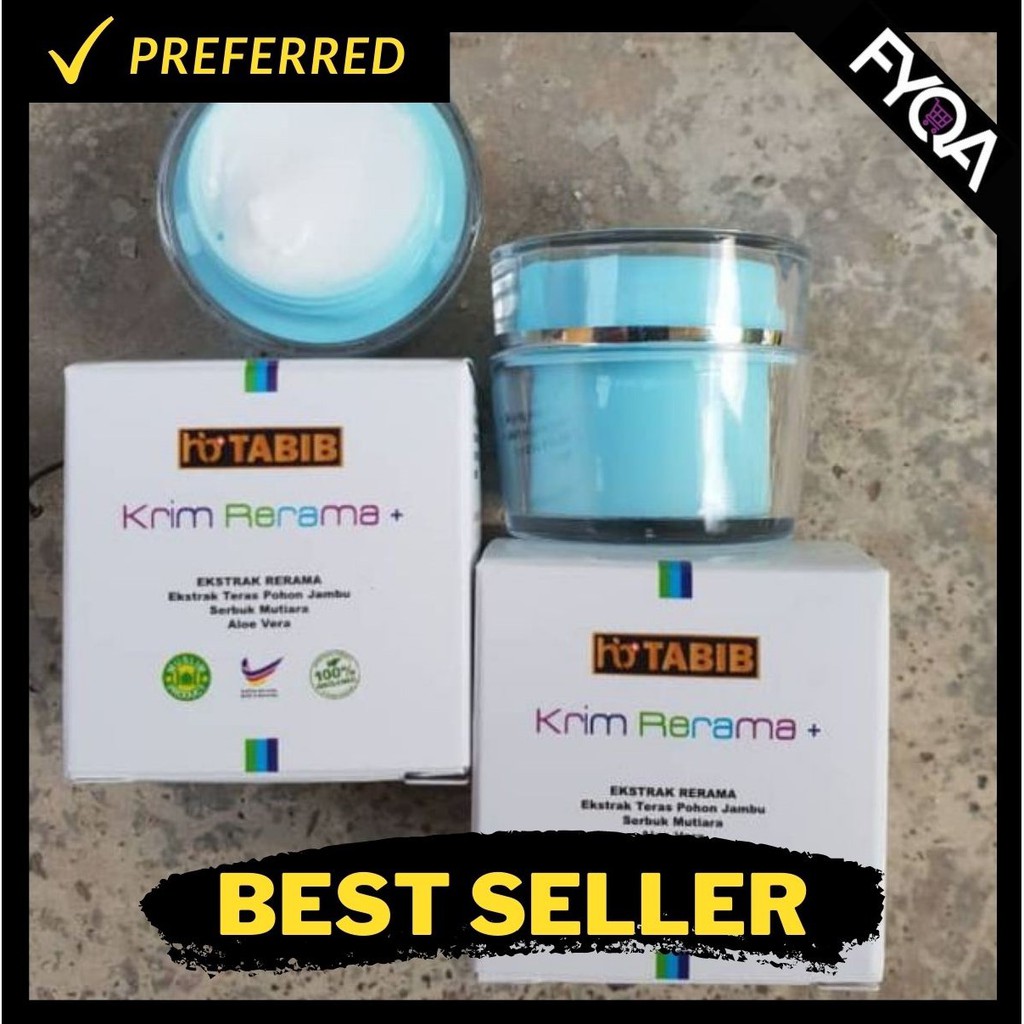[WAJAH BARU!!] HbTABIB: Krim Rerama + Plus Aloe Vera, BARU 5gram ...