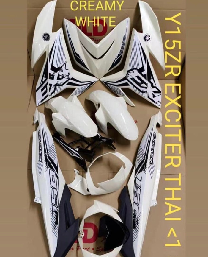 VELOZI COVER SET EXCITER THAI Y15ZR v1 v2 !!!excited thai!!! | Shopee ...